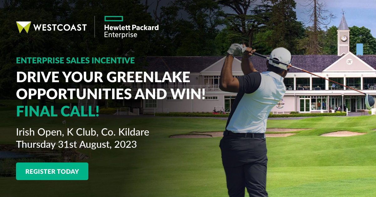 Westcoast | HPE - Sale Incentive