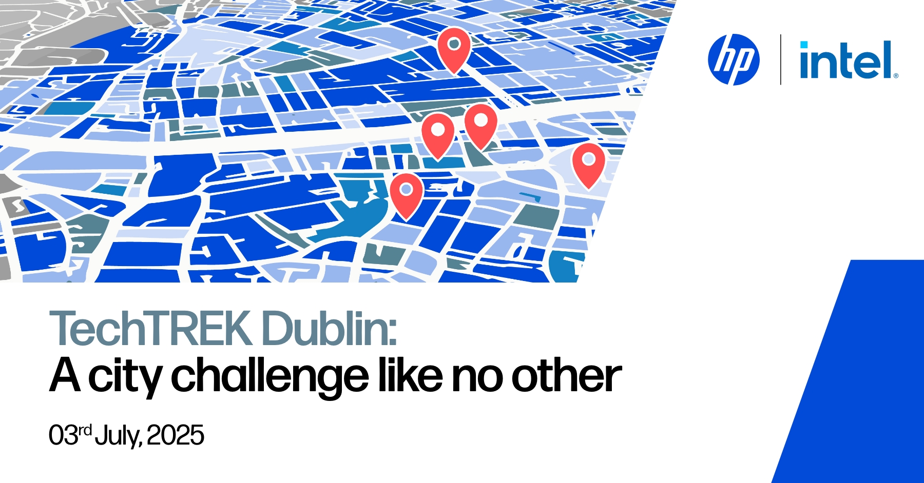 A city challenge like no other. Are you ready to TechTREK? Hp with Intel